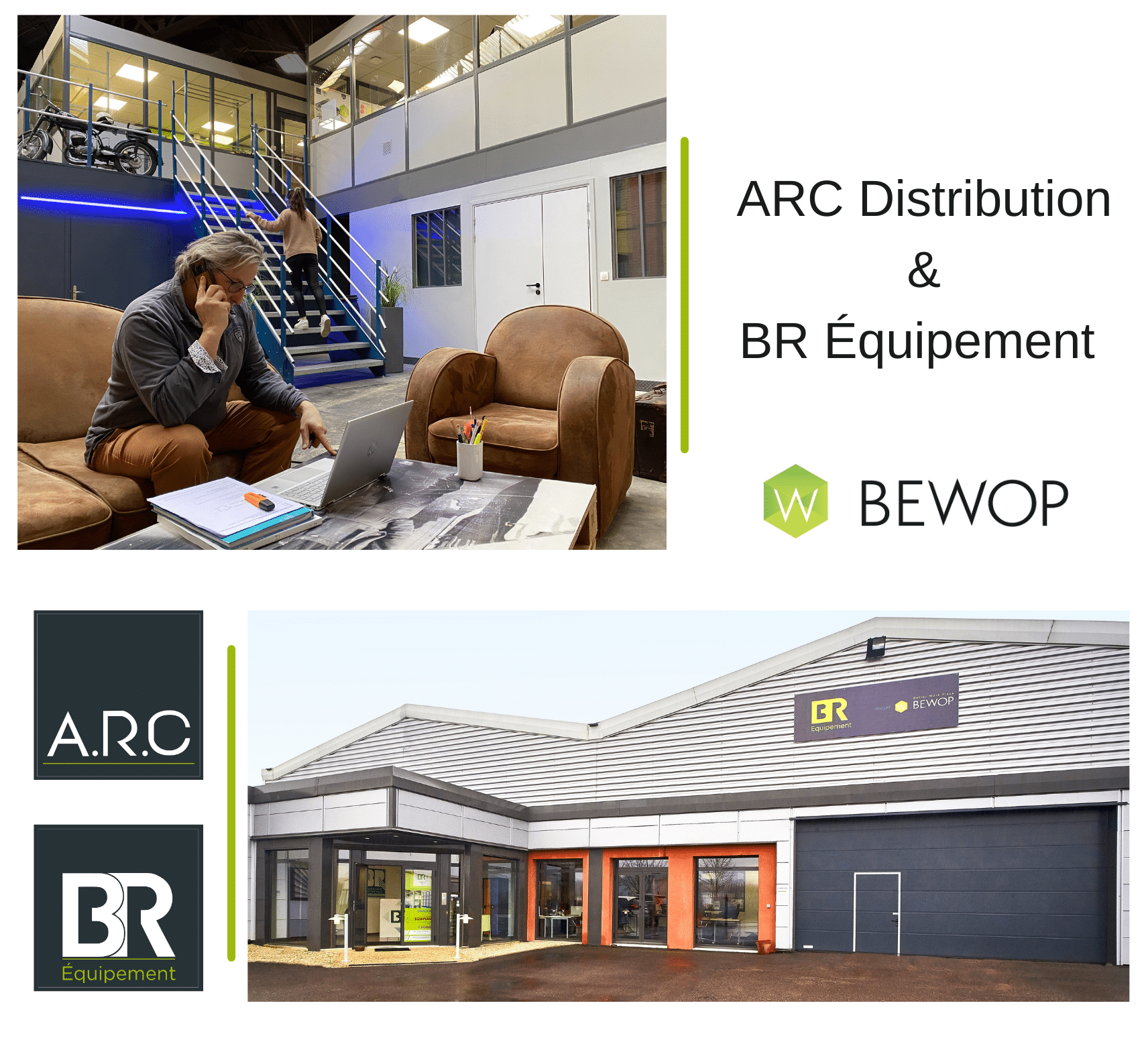 ARC Distribution Groupe Bewop - Aménagement d'espace d'interieur